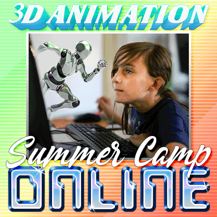 3D Animation Summer Camp 2024 Online - ages 10-18 – FX Dojo