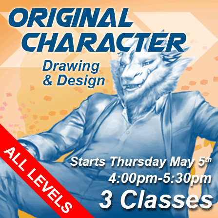Original Character Drawing Online - starts Thursday May 5th – FX Dojo